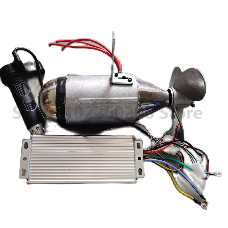 12V 24V 1200W Brushless Underwater Propeller Electric Motor Fish Boat ...