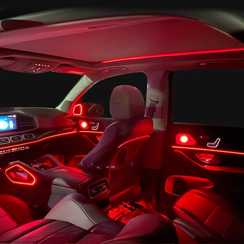 Ambient-light-in-car-For-Mercedes-gle-w167-interior-gle-light-C167 ...