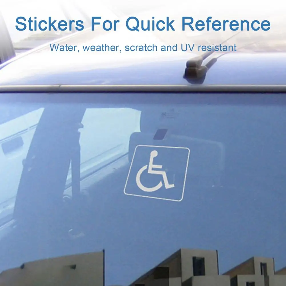 Content-Disability-Stickers-Waterproof-Disability-Stickers-Set-for ...