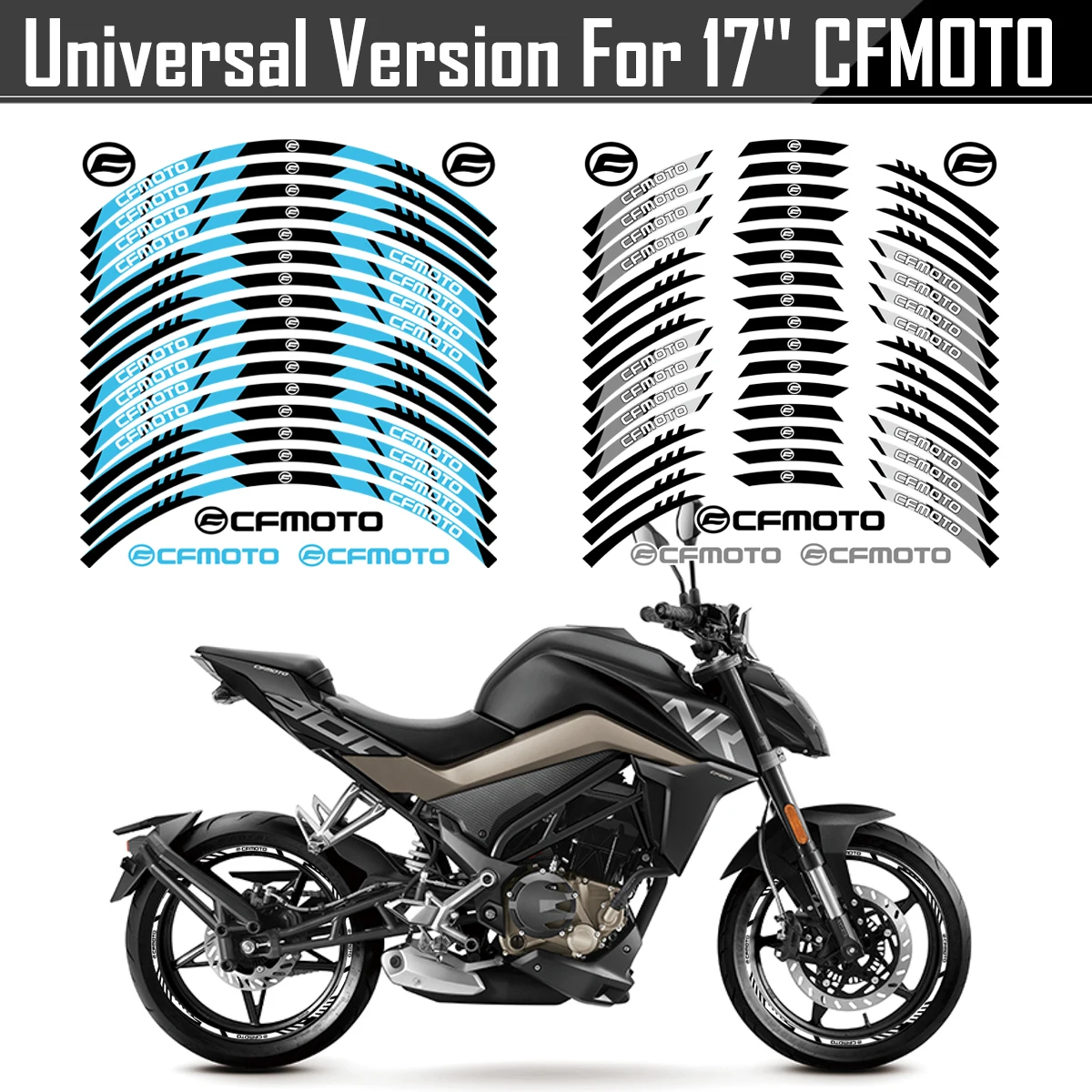17-Motorcycle-Accessories-Wheel-Sticker-Rim-Stripe-Decal-For-CFmoto ...