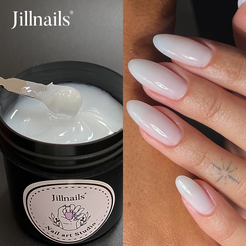 Jillnails-Jelly-Gel-UV-Builder-Nail-Gel-for-Nails-Extension-100g-Milky ...