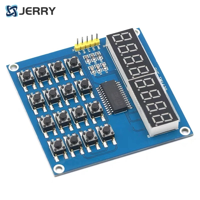 Tm1638-Digitale-Led-Display-8-Bit-Digitale-Buis-Board-3-Wire-16-Toetsen ...