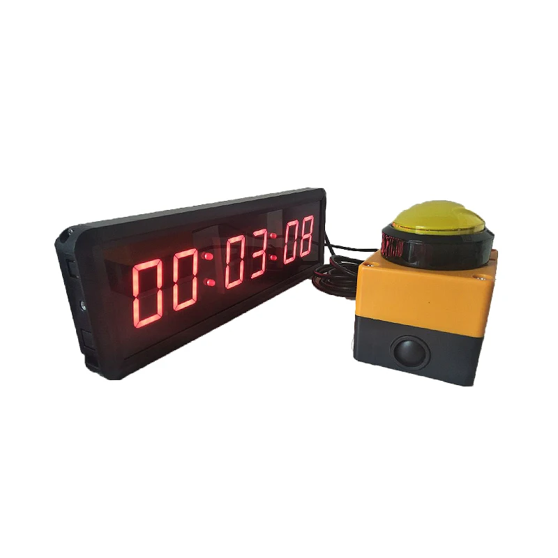 LED-Countdown-Wall-Timer-Stopwatch-Digital-Clock-Button-Control-New-1-8 ...