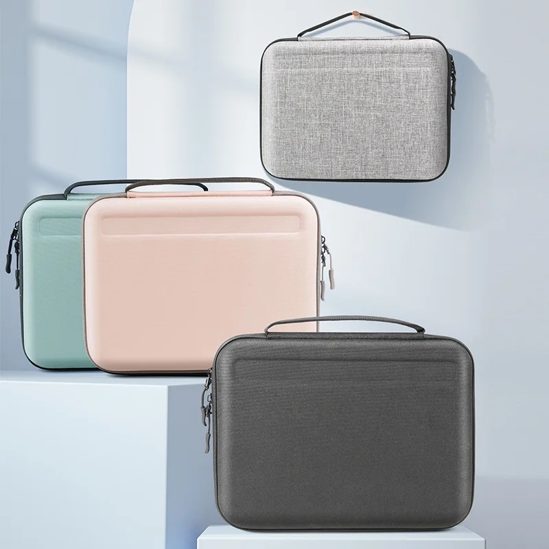 Multi-Functional Storage Box Bag For iPad 10.2 9th 8th 7th Air 5 4 3 2 ...