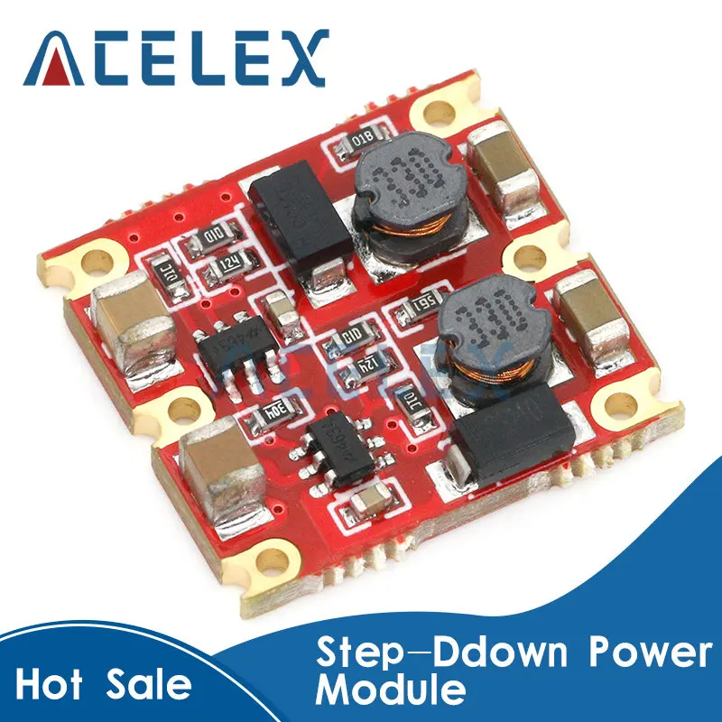 Two-channel-DC-DC-step-down-power-module-positive-and-negative-dual-5 ...