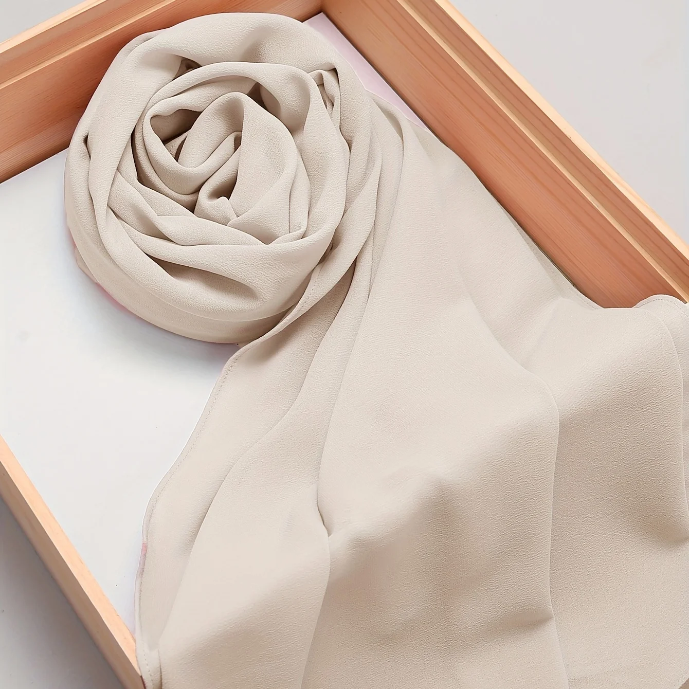 Classic-Solid-Color-Chiffon-Scarf-Hijab-Thin-Breathable-Shawl-Windproof ...