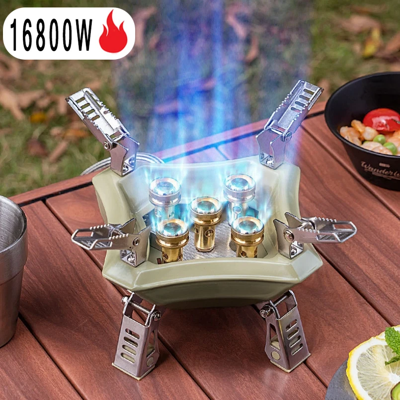 16800W-High-Power-Camping-Gas-Stove-Portable-Windproof-Tactical-Stove ...