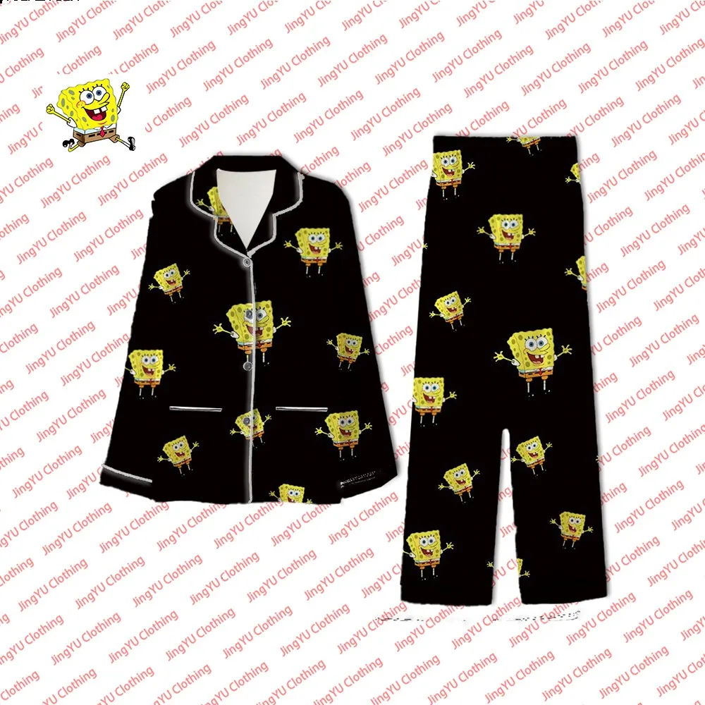 Conjunto-de-pijama-informal-de-Bob-Esponja-ropa-de-dormir-bonita-y-c ...