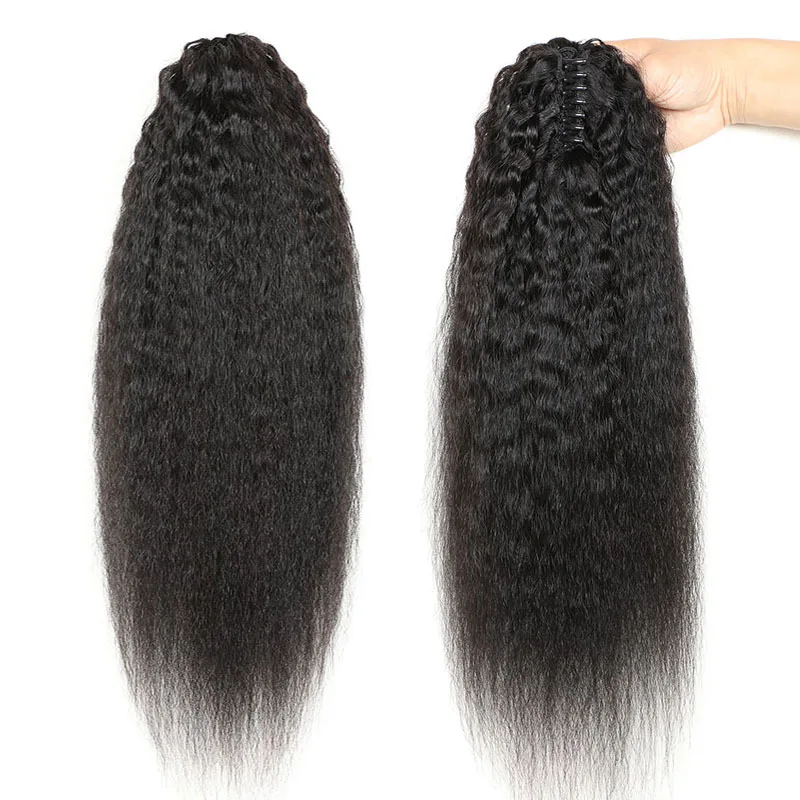 Natural multiple textures human hair extensions