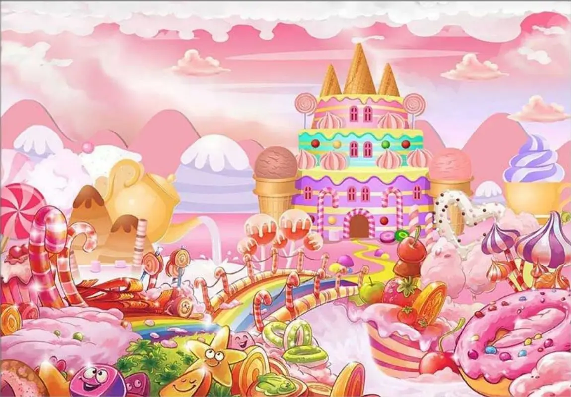 Candyland Backdrop
