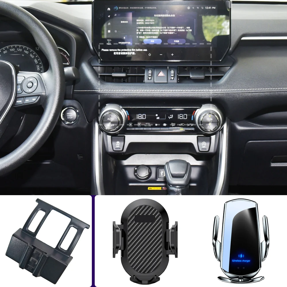 Car-Phone-Holder-For-Toyota-RAV4-2020-2021-2022-2023-Mobile-Phone ...