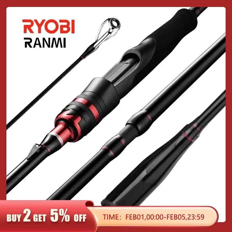 RYOBI-RANMI-ROCK-Fishing-Rod-30T-Carbon-Fiber-1-98m-2-1m-3-0m-3 ...