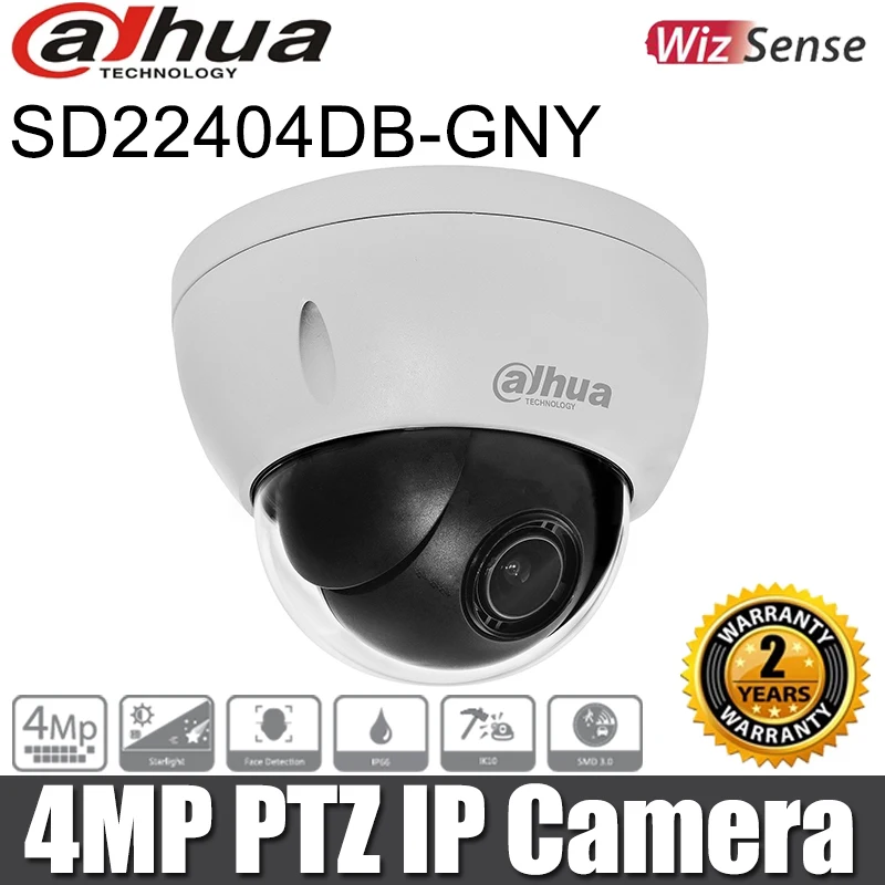 Original-Dahua-SD22404DB-GNY-4MP-4x-Starlight-WizSense-Network-PTZ-Camera-Face-Detection-IVS ...