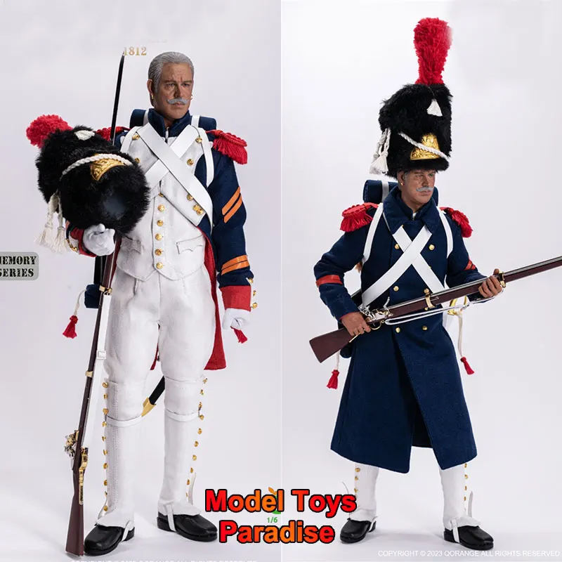 QOTOYS-QOM-1030-QOM-1031-1-6-Men-Soldier-Napoleon-Guards-First-French ...