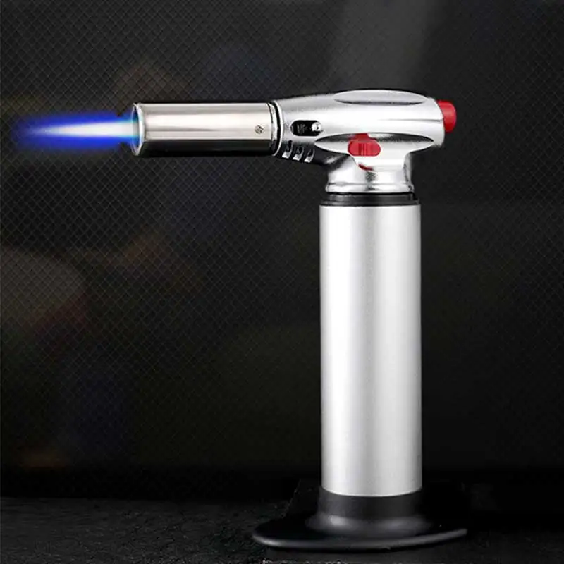 Windproof-Torch-Pipe-Gas-Jet-Lighter-Turbo-Butane-Cigar-Welding-Gadget ...