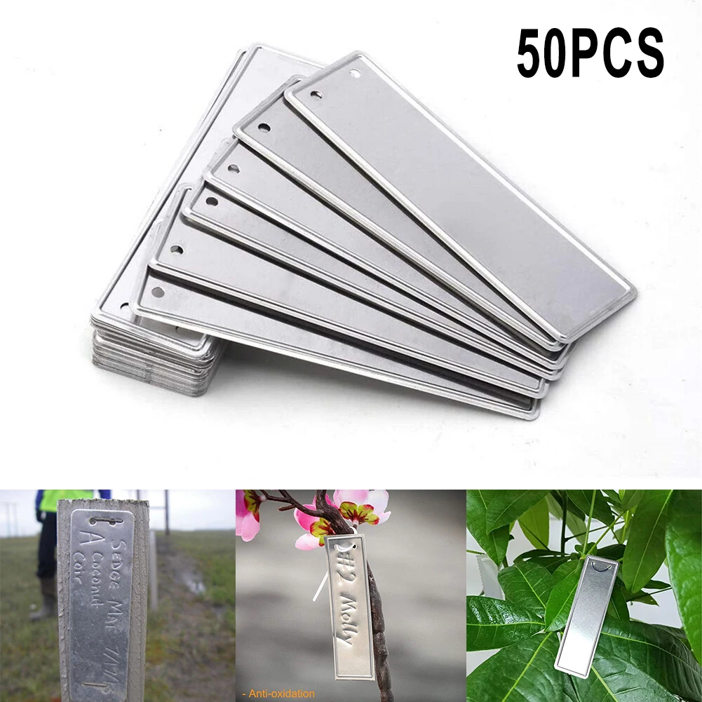 Aluminum Plant Labels Plant Tags | Aluminum Plant Label Tree Tags - 50 ...