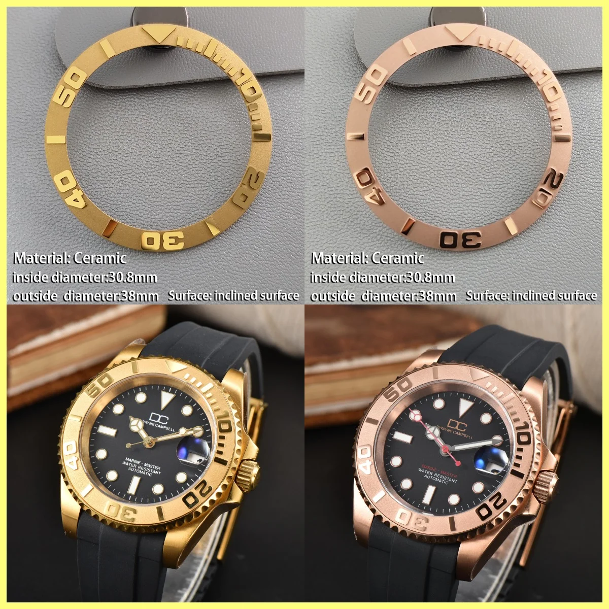 38mm-Ceramic-Tilted-Bezels-Insert-Ring-Fits-40mm-Yacht-Watches-Case-30 ...