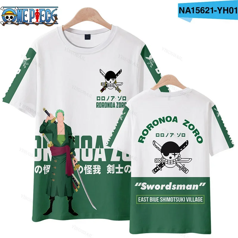 Roronoa-Zoro-Trafalgar-Law-Nami-One-Piece-Summer-T-shirt-Tees-Men ...