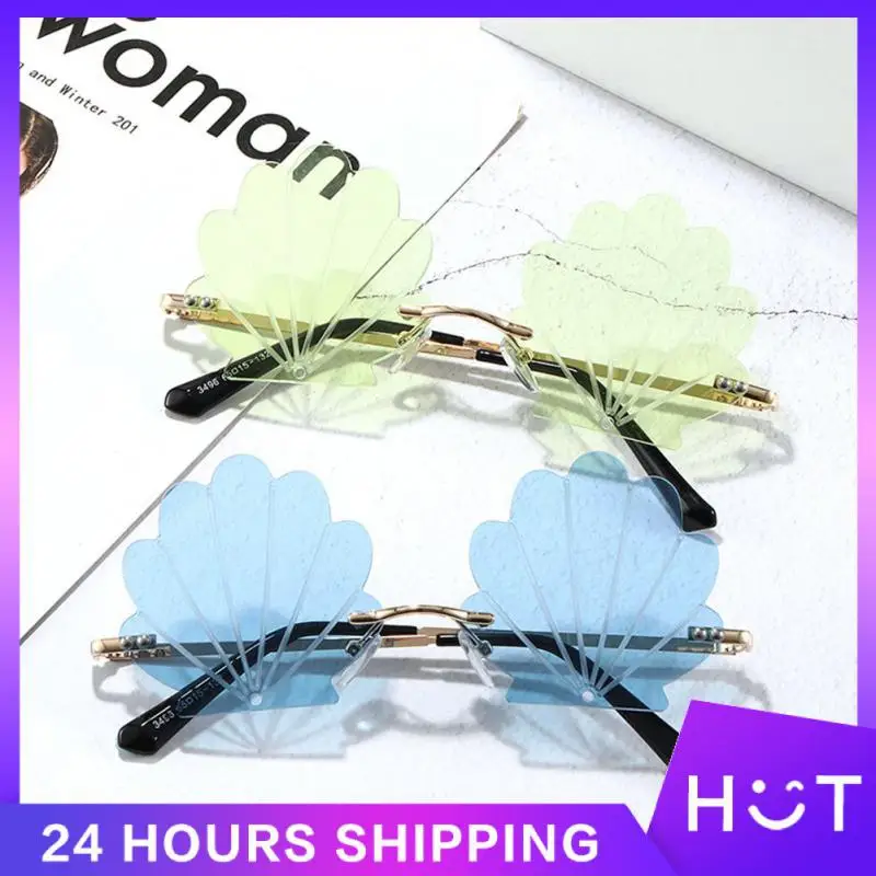Fashion-Shell-Shape-Sunglasses-Retro-Hip-hop-Punk-Party-Eyewear-Shades ...