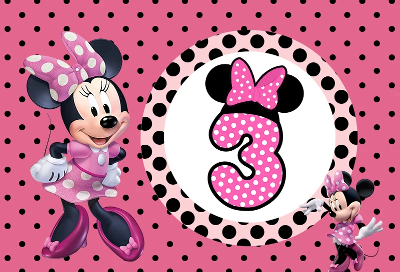 Minnie Mouse 3rd Birthday Wallpaper