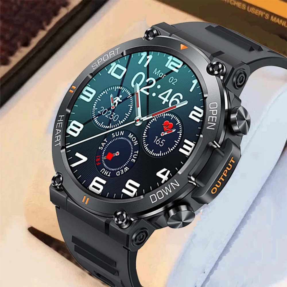 SENBONO 2023 New Men's Smart Watch Round 1.39inch Big Screen Custom ...