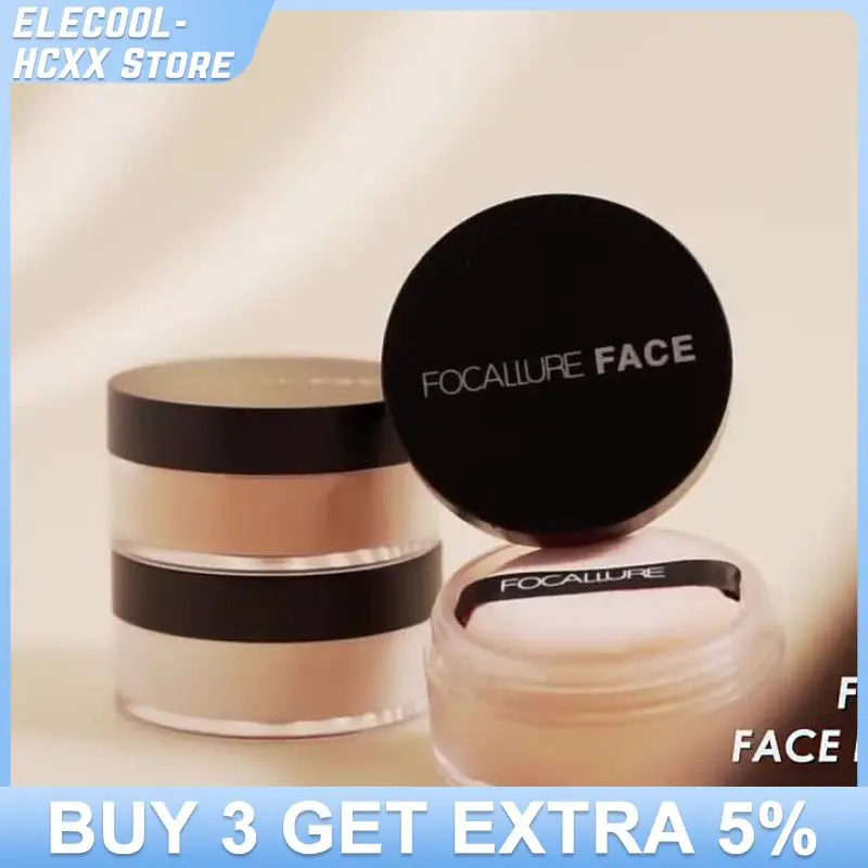 FOCALLURE-Loose-Powder-Silk-Soft-Mist-Powder-Cake-Long-lasting-Oil ...
