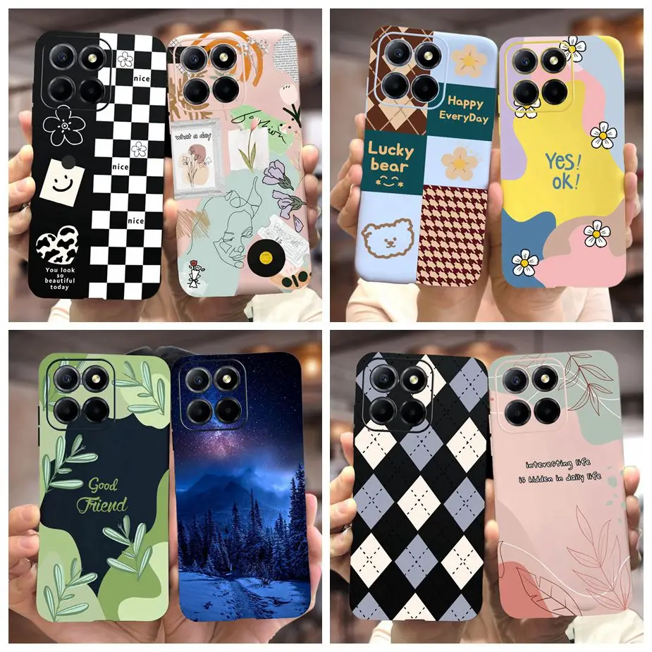 For-Honor-X6-Case-VNE-LX1-VNE-LX2-Stylish-Art-Painted-Cover-Soft ...