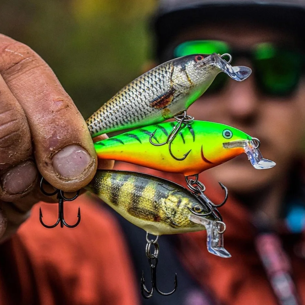 8cm 12g Super Shadow Shad Crankbait Hard Plastic Bait Curve Lip ...
