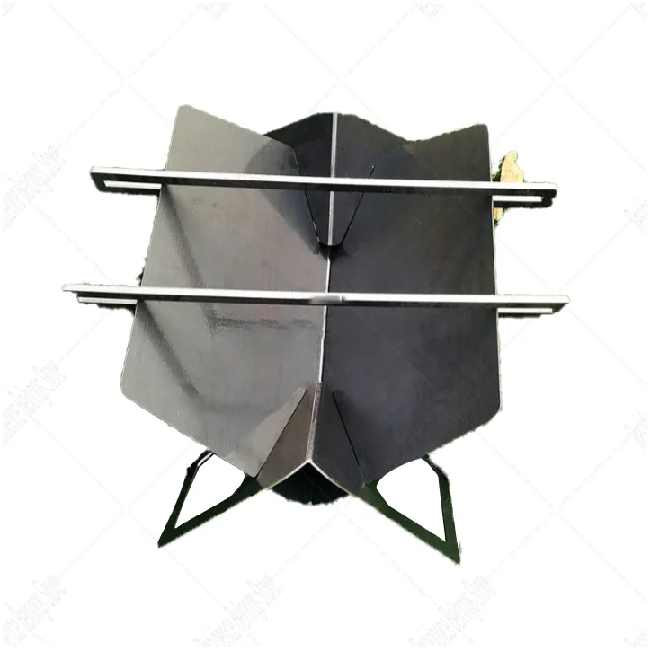 Outdoor-Small-Portable-Fire-Pits-Portable-Grill-Stand-Bonfire-Rack ...