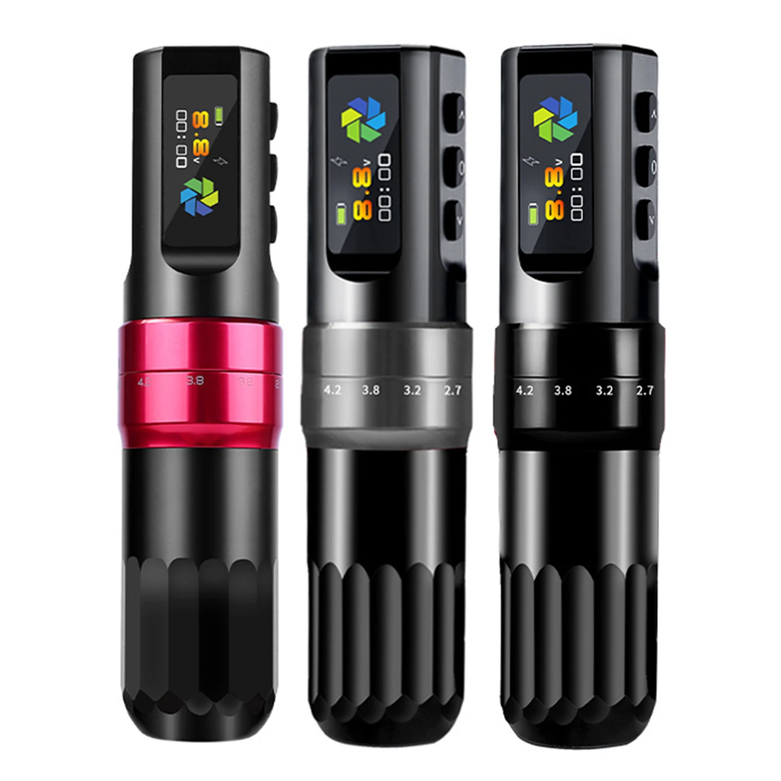 Coreless-Motor-Digital-Display-Tattoo-Machine-Pen-Low-Noise-Wireless ...