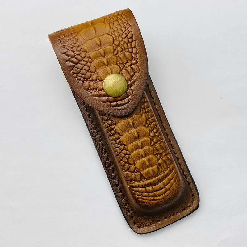 Fold Knife Tool Belt Loop Case Holder Leather Sheath Pouch Holder ...