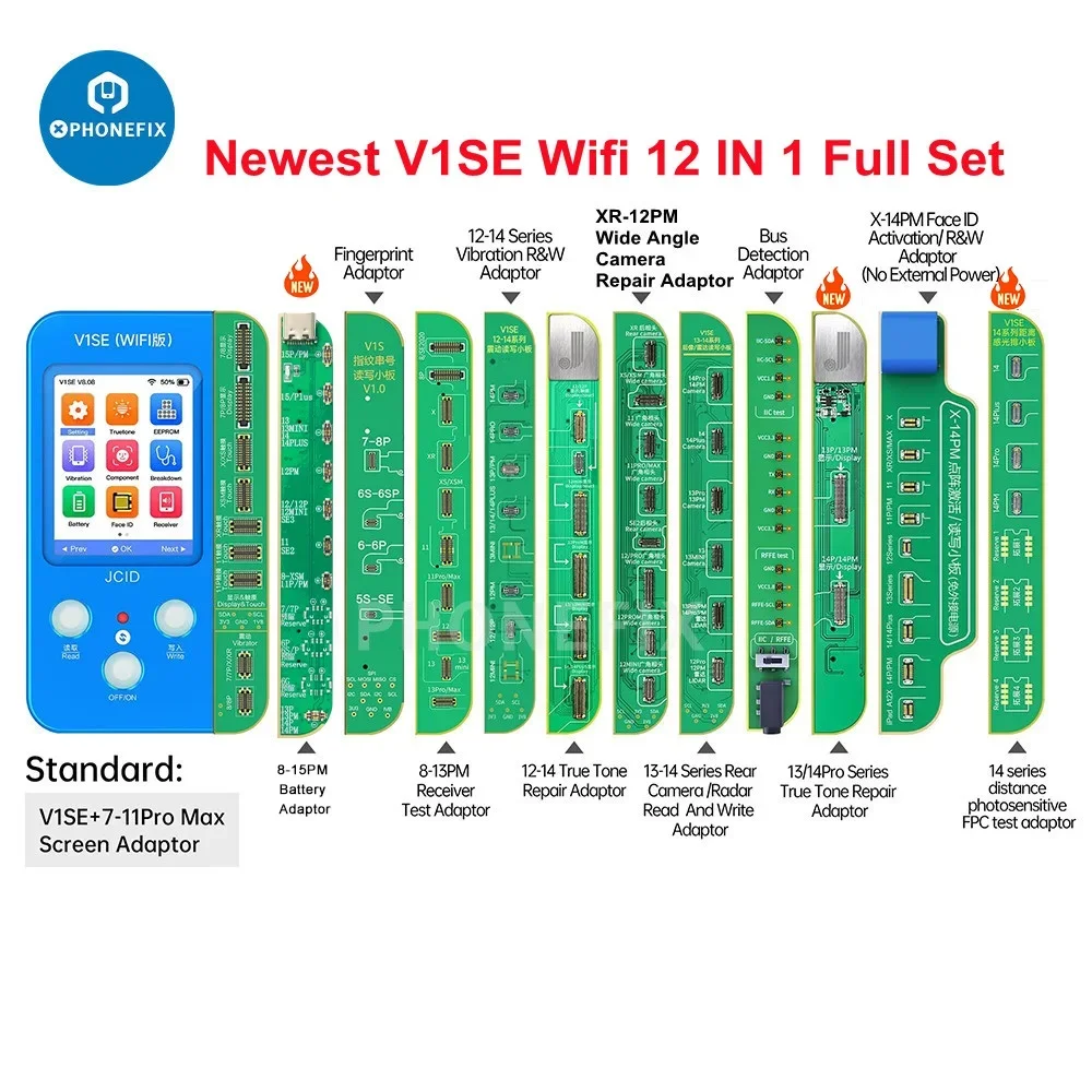 JCID-V1S-V1SE-Wifi-Phone-Repair-Programmer-For-Iphone6-15Pro-Max-Face ...