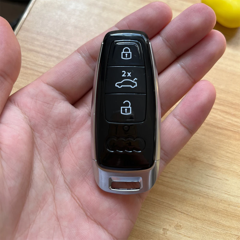 3-Buttons-Modified-Replacement-Key-Shell-For-Audi-A6L-A7-A8-Q7-Q8-2017 ...