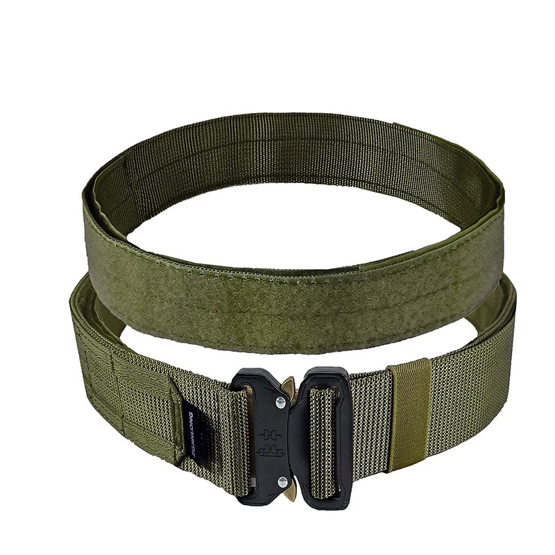 Secure Long-Lasting Metal Buckle Tactical Belt Adjustable Anti-Slip ...