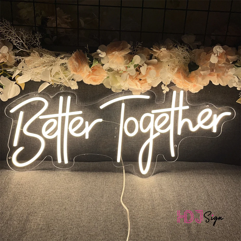 50cm-Better-Together-Neon-Sign-Lights-Wedding-Decoration-Proposal-Neon ...