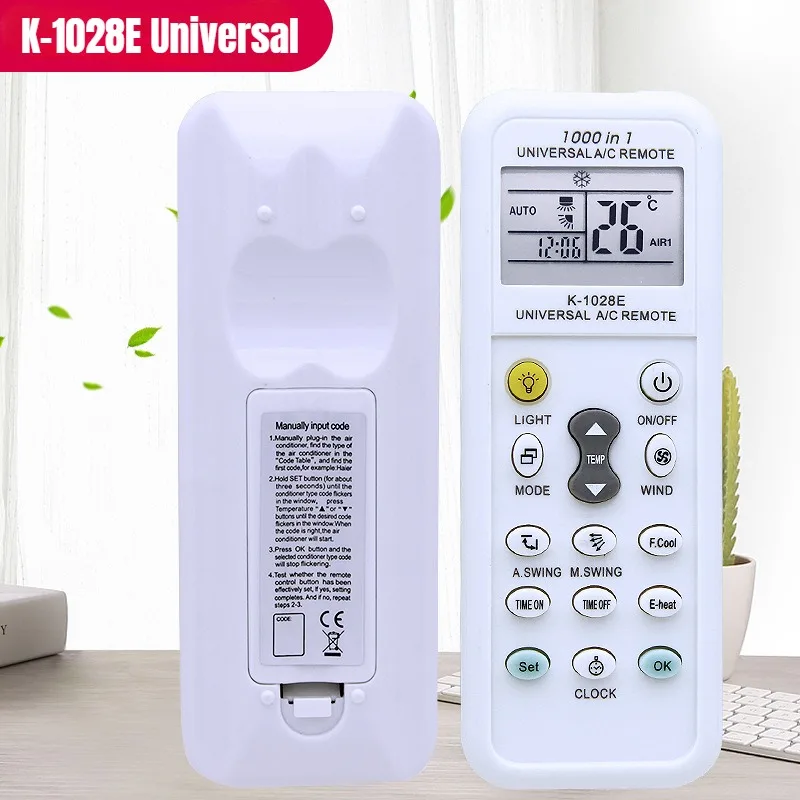 Smart-Home-1000-In-1-Universal-Remote-Control-K-1028E-AC-Digital-LCD ...