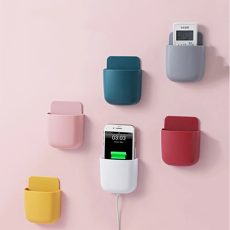 Wall-mounted Mobile Phone Charging Box Remote Storage Box Cartoon ...