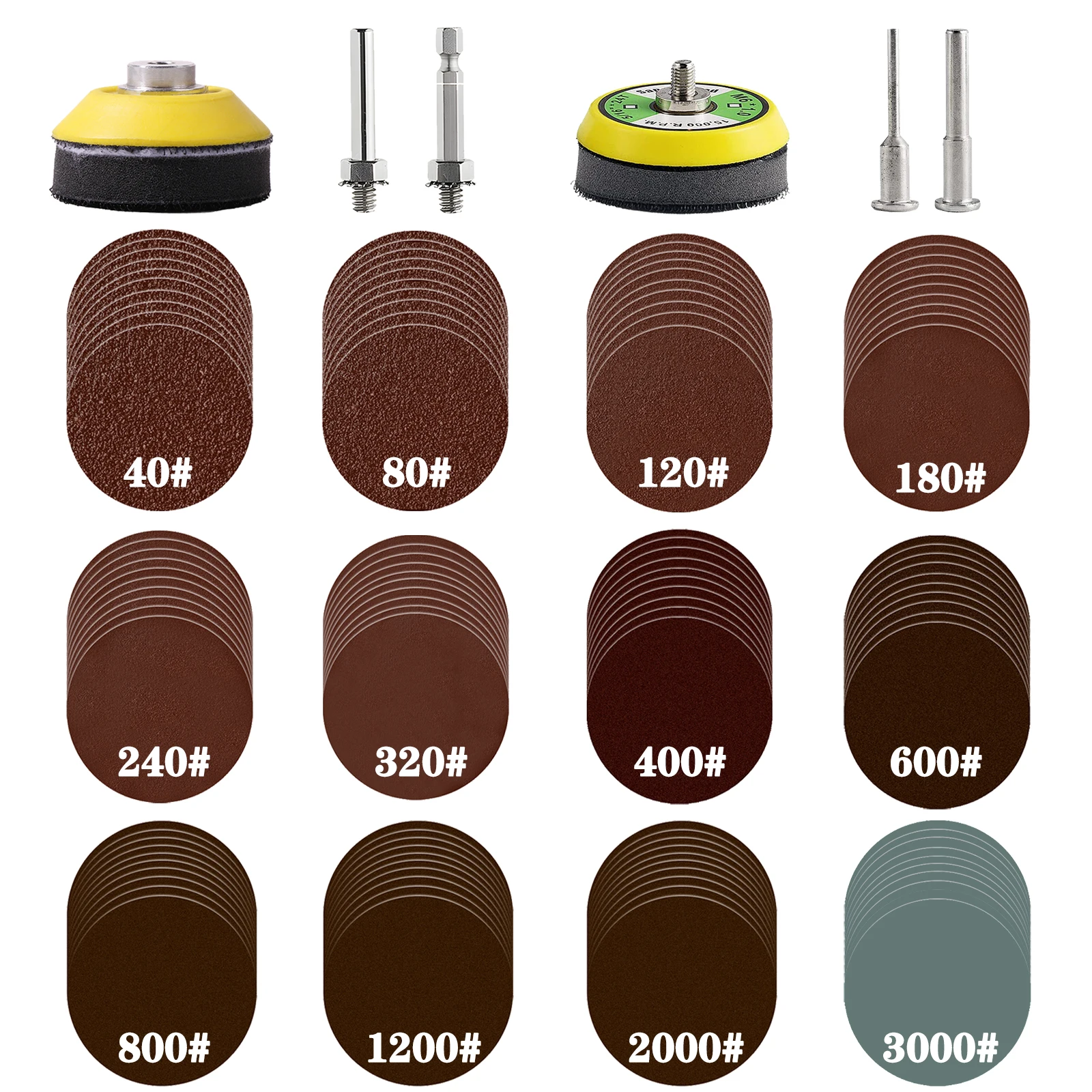 2inch-Sanding-Discs-50mm-Hook-And-Loop-Sanding-Pads-For-Rotary-Tool ...