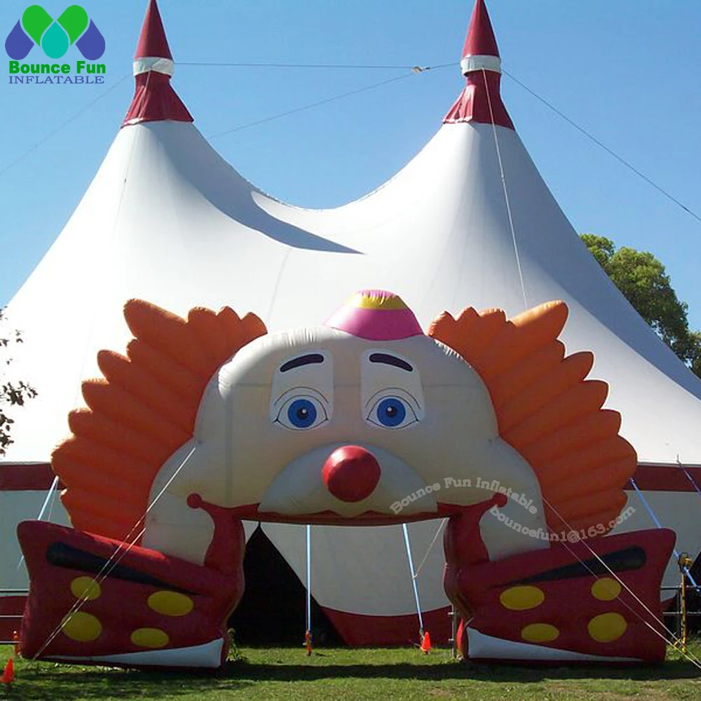 Halloween Decoration Giant Inflatable Clown Tunnel,Circus Clown Arch ...