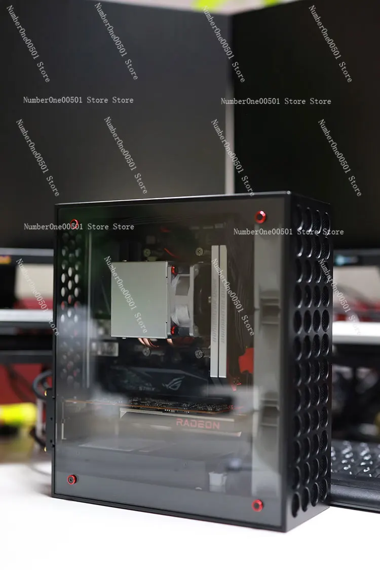 Маленькое алюминиевое шасси Captain V9 с двумя прорезями и половиной ...