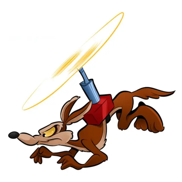 Wile E Coyote Acme Rocket