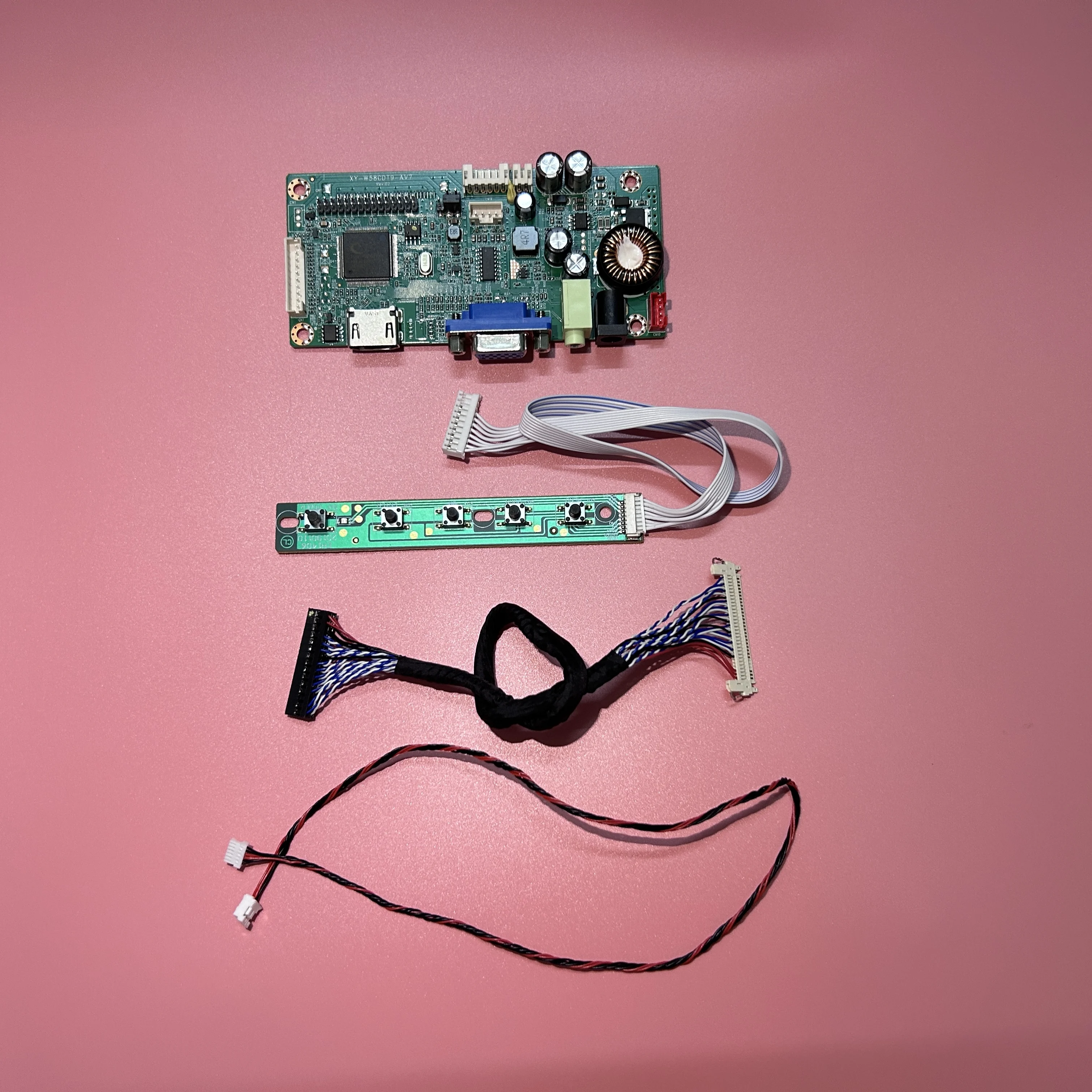 For-MV238FHM-N10-N20-N30-Drive-Board-Kit-HDMI-VGA-Input-To-LVDS-30Pin ...