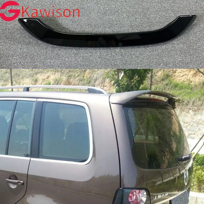 For VW Touran Spoiler High Quality ABS Material Car Rear Wing Primer ...