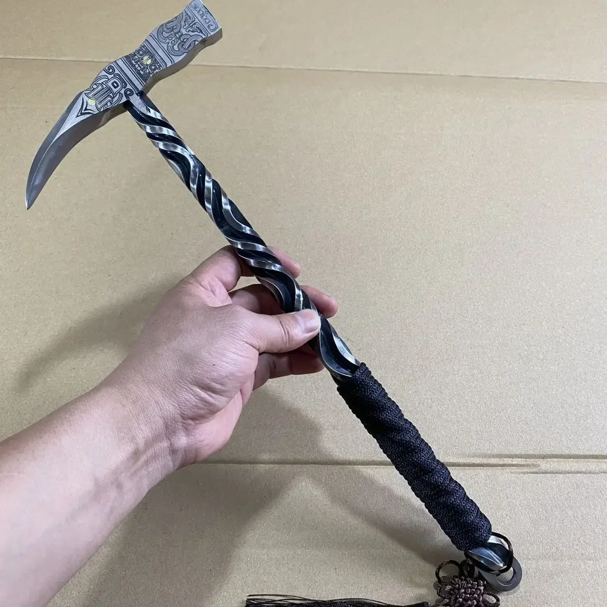 40cm-Wild-Boar-Hammer-Hand-Forged-Integrated-Hammer-Multifunctional ...