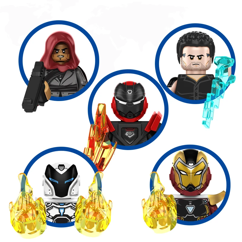 TP1045 NEW Movie Character Mini Assembled Building Block Action Figures ...