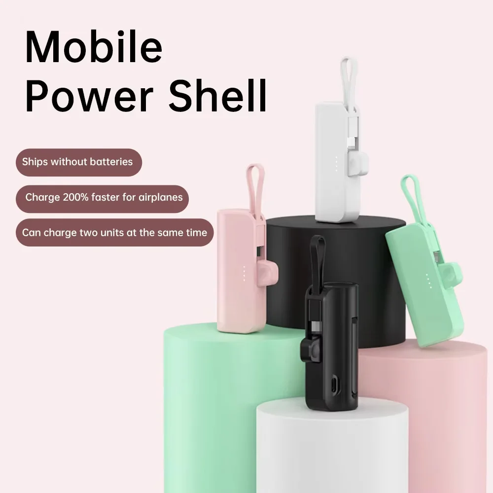 Welding-free 1-cell 18650/21700 Battery Power Bank Case 18650 Battery ...