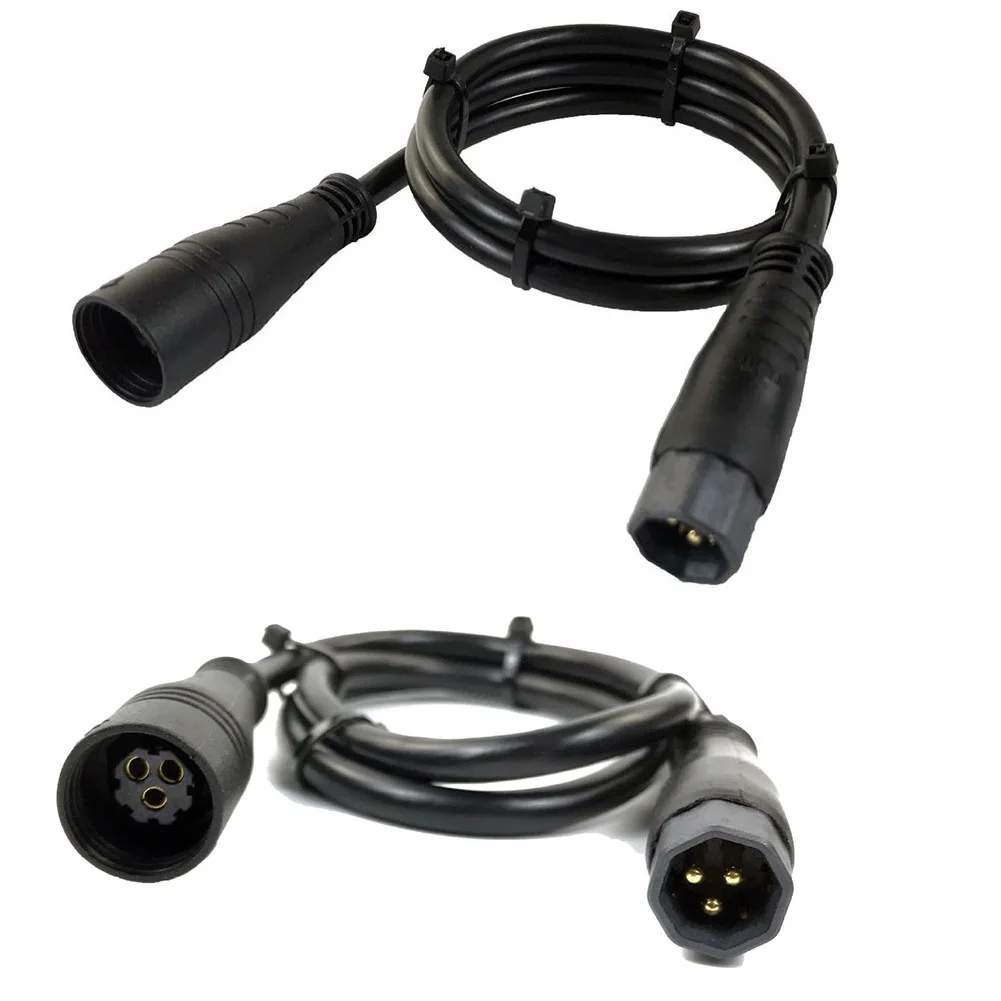3-Pin-60cm-E-Bike-Wheel-Hub-Motor-1000w-Extension-Cable-Waterproof ...