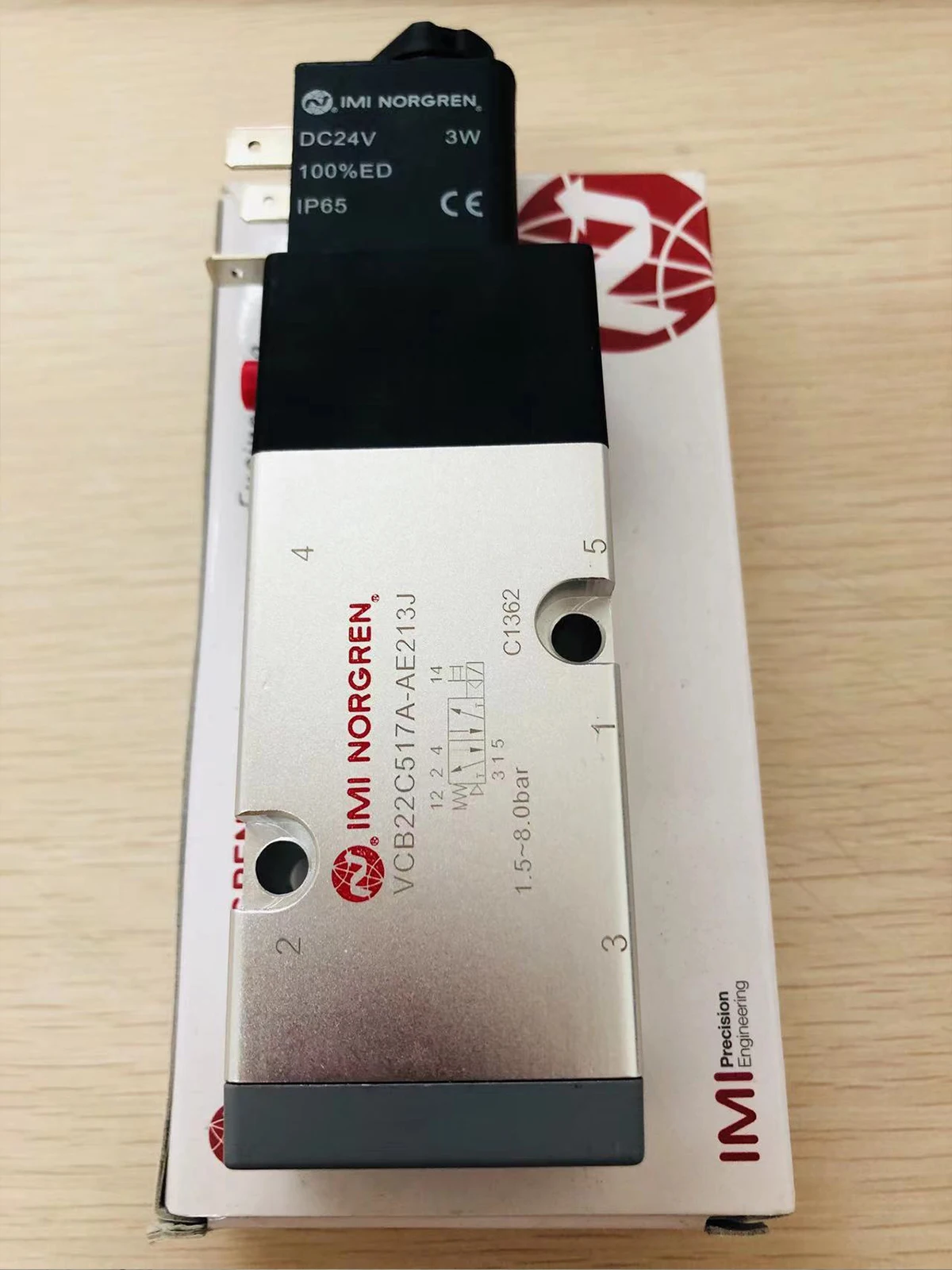IMI-NORGREN-VCB22C517A-AE213J-DC24V-Solenoid-Valve-VCB22C517A-AE219J ...