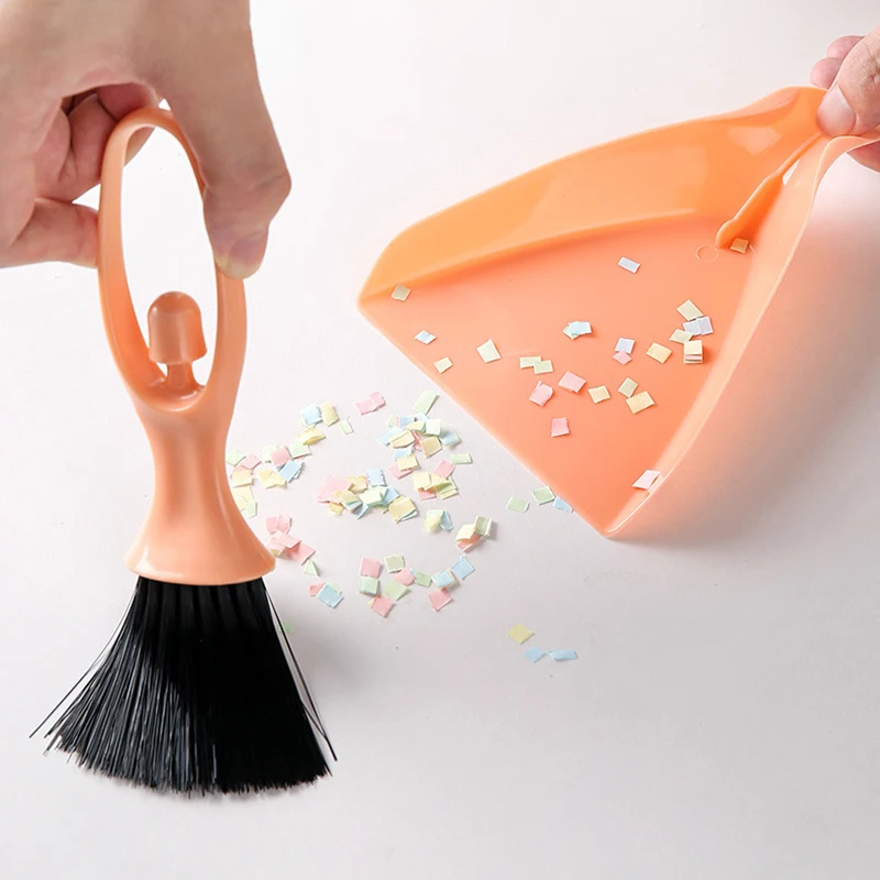 Mini-Handy-Desktop-Keyboard-Sweep-Dustpan-Cleaning-Brush-Corner-Broom ...