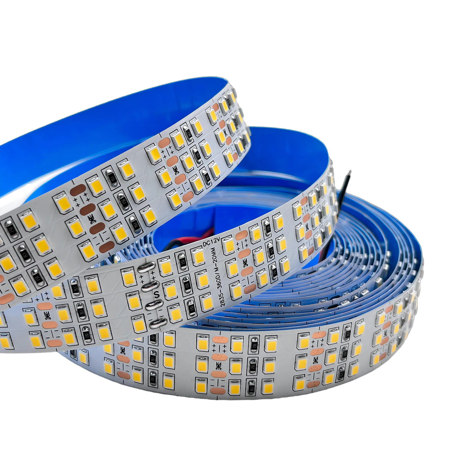 High-Brightness-LED-Strip-Light-2835-Three-Row-360LEDs-12V-24V-Ribbon ...
